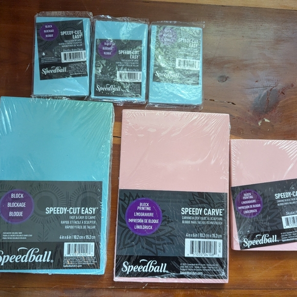 Art | Speedball Speedycarve And Speedycut Easy Blocks Set | Poshmark